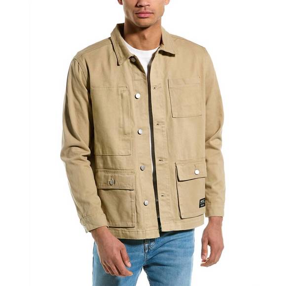 Wesc | Jackets & Coats | New Wesc Mens Chore Jacket In Brown | Poshmark